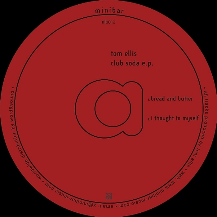 Tom Ellis - Club Soda EP on Juno Download | MP3, WAV, FLAC