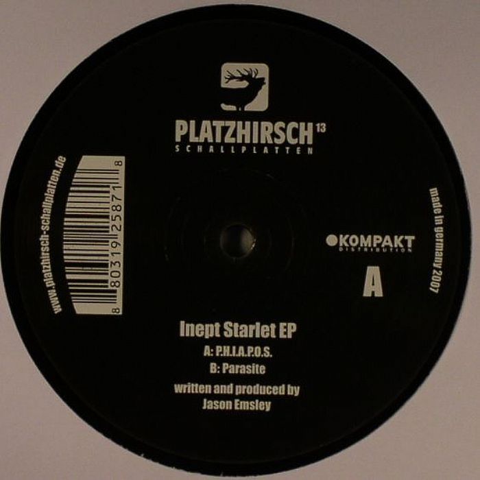 Inept Starlet EP by Jason Emsley on MP3, WAV, FLAC, AIFF & ALAC at Juno ...