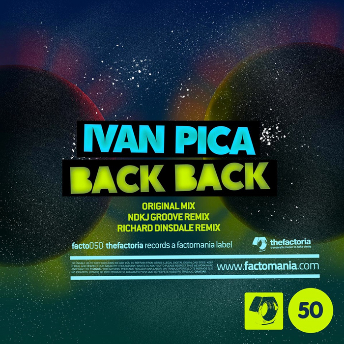 Back Back by Ivan Pica on MP3, WAV, FLAC, AIFF & ALAC at Juno Download