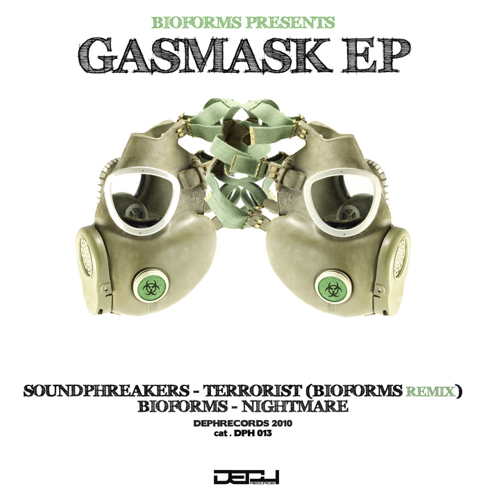 Soundphreakers & Bioforms - Gas Mask EP on Juno Download | MP3, WAV, FLAC