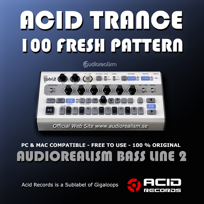 Gigaloops - Acid Trance 100 Fresh Pattern (Sample Pack AUDIOREALISM ...