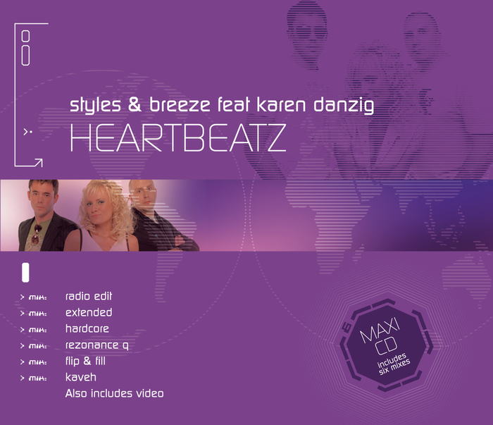 Heartbeatz by Styles & Breeze feat Karen Danzig on MP3, WAV, FLAC, AIFF ...
