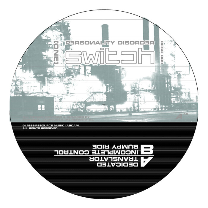 Personality Disorder by Switch on MP3, WAV, FLAC, AIFF & ALAC at Juno ...