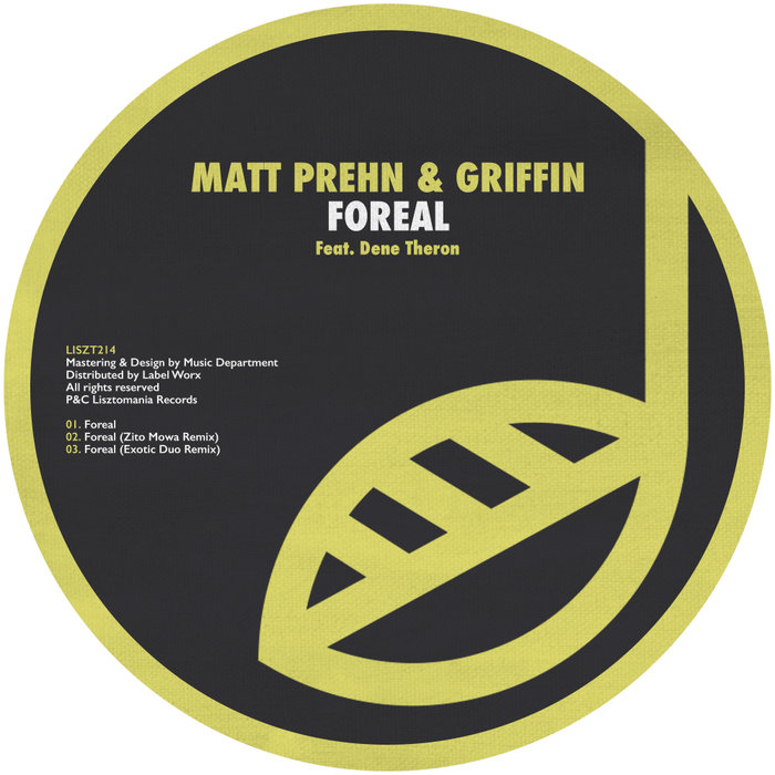 Foreal by Matt Prehn/Griffin feat Dene Theron on MP3, WAV, FLAC, AIFF ...