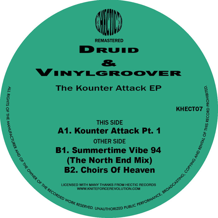 The Kounter Attack EP by Druid & Vinylgroover on MP3, WAV, FLAC, AIFF ...