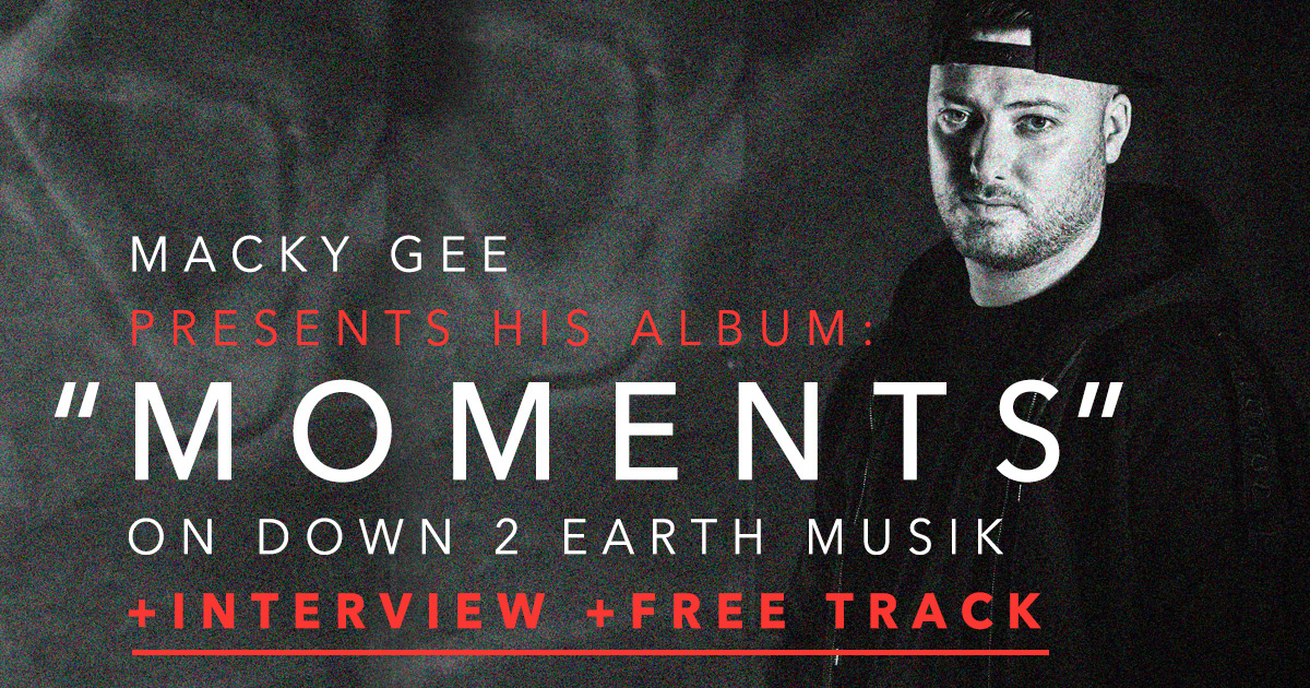 Macky Gee presents his album Moments